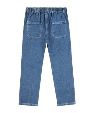 BOBO CHOSES Wavy Logo Jeans