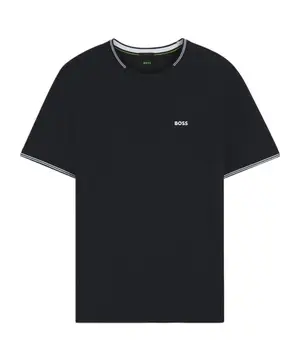 Hugo Boss Logo Trim Cotton T-shirt