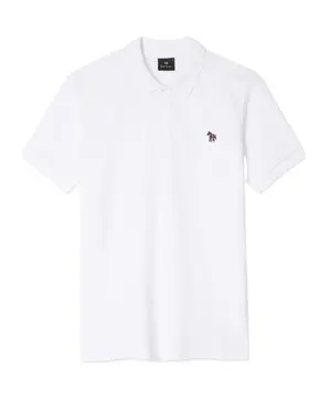 Paul Smith Zebra Logo Polo Shirt - White
