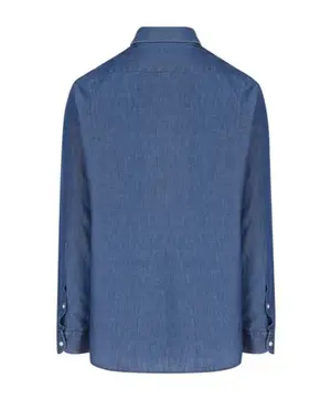 FAY Chambray Denim Shirt