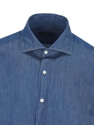 FAY Chambray Denim Shirt