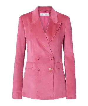 Gabriela Hearst Long-sleeved Suit Jacket - Pink