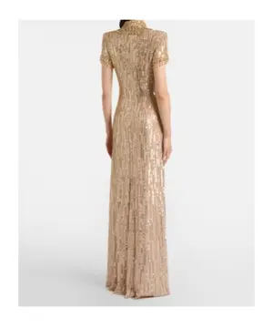 Jenny Packham Madelaine Embellished Gown