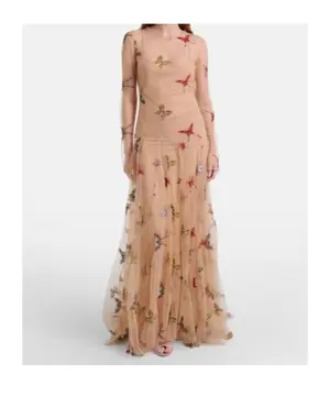 Blumarine Patch-applique Maxi Dress