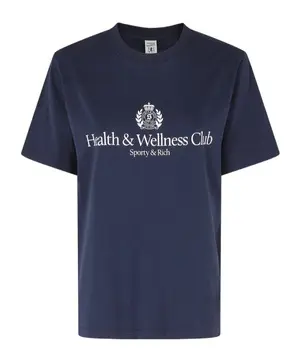 SPORTY  RICH Short-sleeved T-shirt - Dark Navy