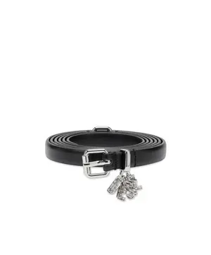 DIESEL® B-charm Leather Belt - Black