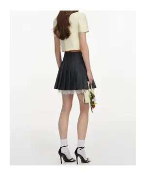 SELF-PORTRAIT Taffeta Top