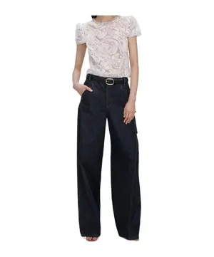 SELF-PORTRAIT Tulle Lace Top