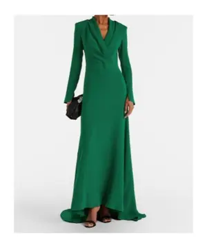 Oscar De La Renta Silk-blend Gown