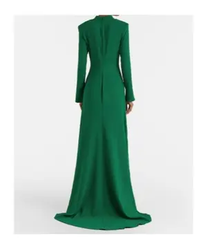Oscar De La Renta Silk-blend Gown