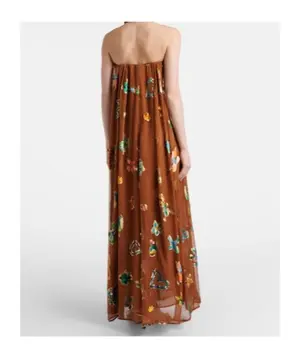 ALEMAIS Silk-blend Gown