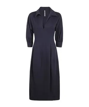 Liviana Conti Lapel Dress - Night