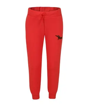 MINI RODINI Embroidered Dachshund Sweatpants