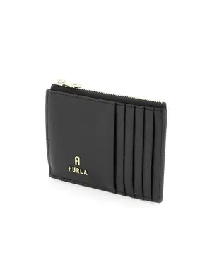 Furla Logo Plaque Zipped Cardholder