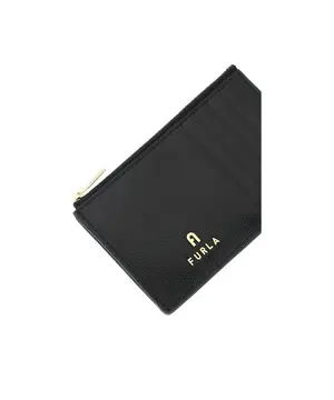 Furla Logo Plaque Zipped Cardholder