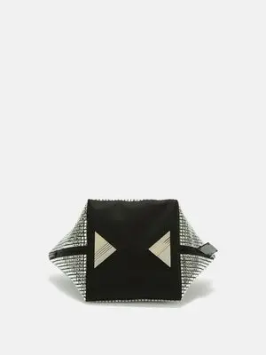 Attico Via Dei Giardini 15 Tote Bag With Crystal Embellishments