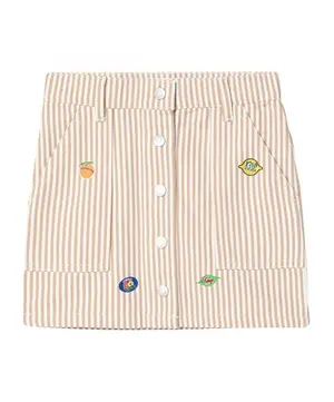 Kenzo Belt Loop Skirt - Nude