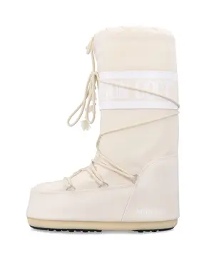 Moon Boot Icon Logo Printed Lace-up Boots