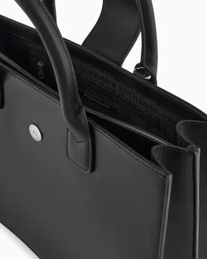 Armani Exchange Logo-plaque Tote Bag