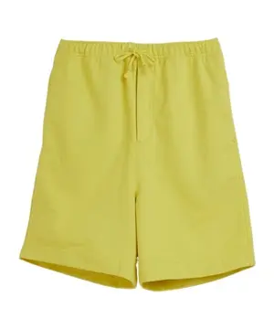 Y3 Logo Detail Shorts - Yellow