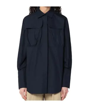 PATOU Safari Poplin Shirt - Blue