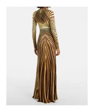 Roberto Cavalli Printed Maxi Dress