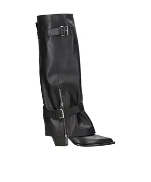 Elena Iachi Pointed Boots - Black
