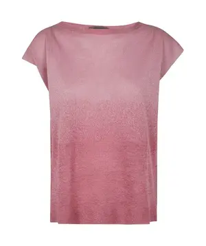 D.exterior Gradient-effect T-shirt - Peony