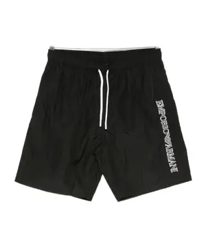 Emporio Armani Drawstring Swim Trunks - Black