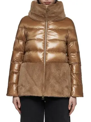 Herno High-neck Quilted Down Jacket