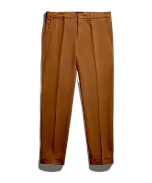 FAY Belt-loop Casual Pants - Brown