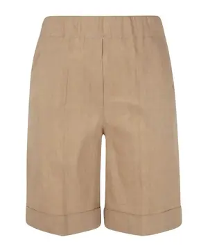 D.exterior Tailored Bermuda Shorts - Nude