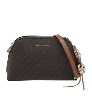 Michael Kors Zippered Shoulder Bag - Black