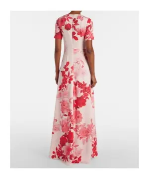 Monique Lhuillier Floral Gown