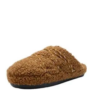 Moon Boot Embellished Faux-fur Mules