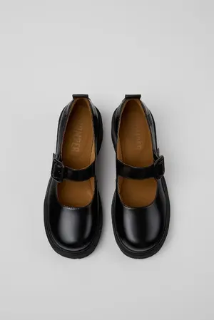 Camper Buckled Platform Pumps