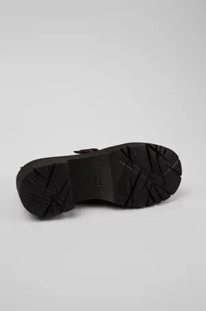 Camper Buckled Platform Pumps