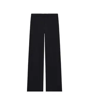 COURREGES Courrèges Elasticated Waist Bootcut Track Pants - Black