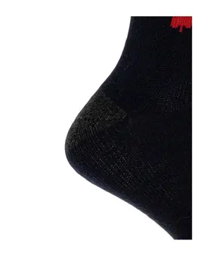 Marni Deep Blue Wool-cashmere Socks With Crest Logo