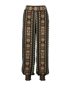 Johanna Ortiz Nareem Silk Georgette Balloon Pants - Black