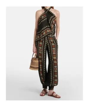 Johanna Ortiz Nareem Silk Georgette Balloon Pants