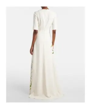 Monique Lhuillier Floral Gown