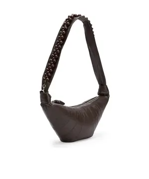 LEMAIRE Pearls Medium Croissant Bag