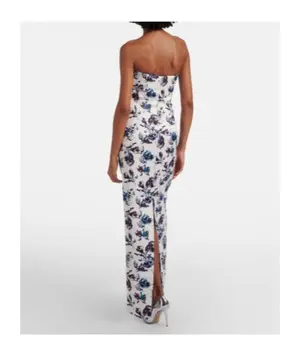 EMILIA WICKSTEAD Laelia Floral Bustier Gown