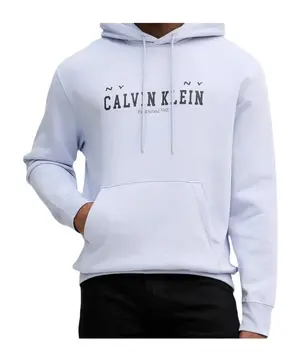 Calvin Klein Pullover Hoodie With Logo