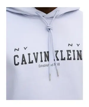 Calvin Klein Pullover Hoodie With Logo