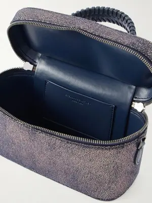 Stella McCartney Metallic Finish Cosmetic Case