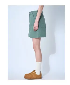 Carhartt Work In Progress Logo Patch Mini Skirt