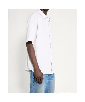 StÜssy Stssy Wavy Striped Short-sleeved Shirt