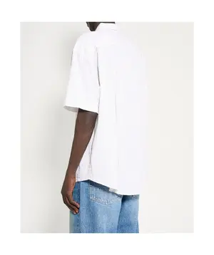 StÜssy Stssy Wavy Striped Short-sleeved Shirt